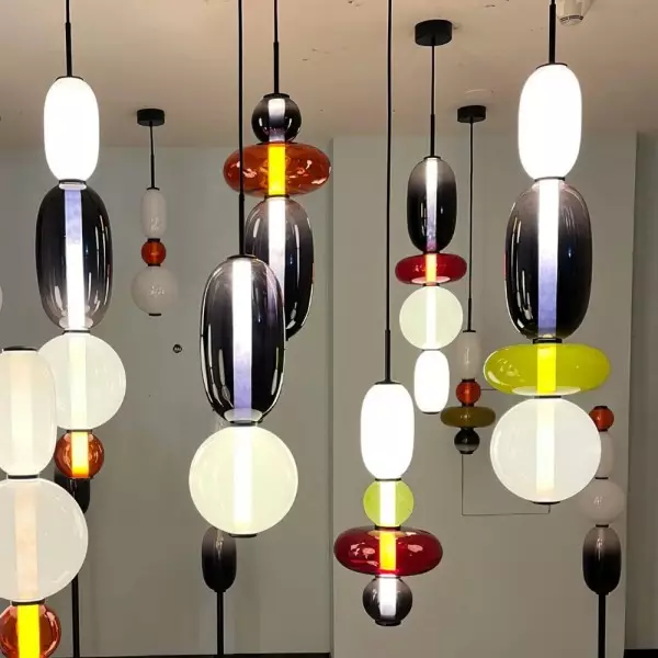 Nordic Colored Candy Glass Pendant Light S148 | Pendant Lamps | SIMIG ...