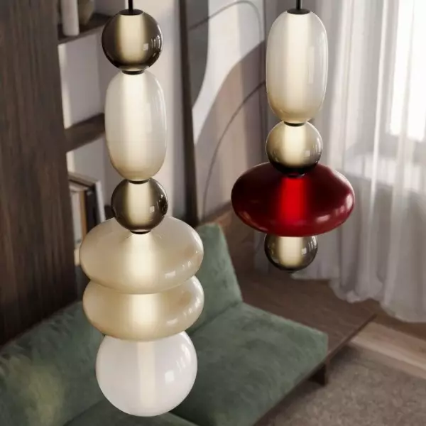 Nordic Colored Candy Glass Pendant Light S148 | Pendant Lamps | SIMIG ...