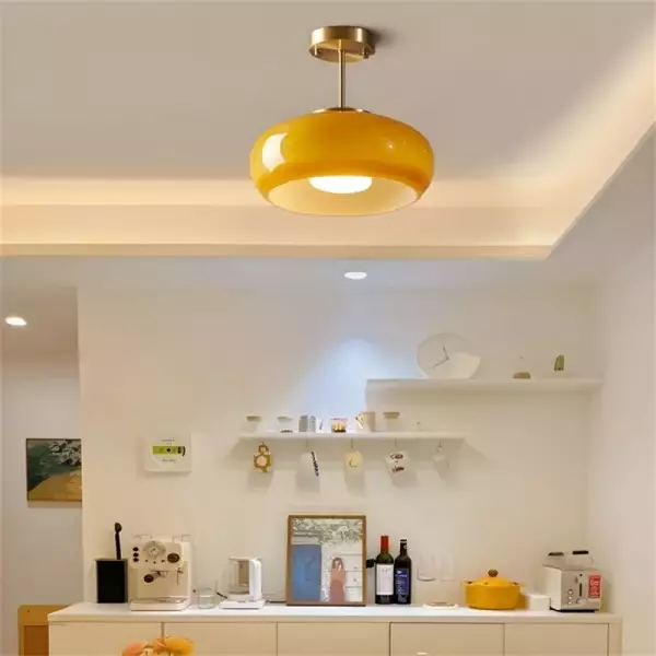 Bauhaus Glass Disc Ceiling Light | Ceiling Light | Simig Lighting
