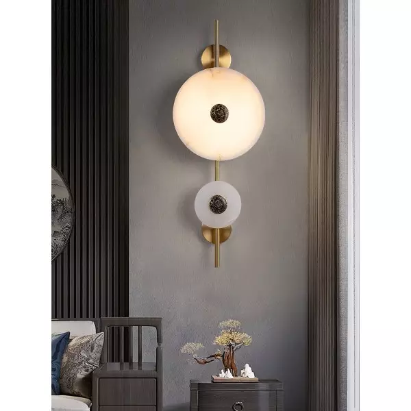 Light Luxury Disc-Shaped Wall Lamp M95 | Wall Light | SIMIG LIGHTING