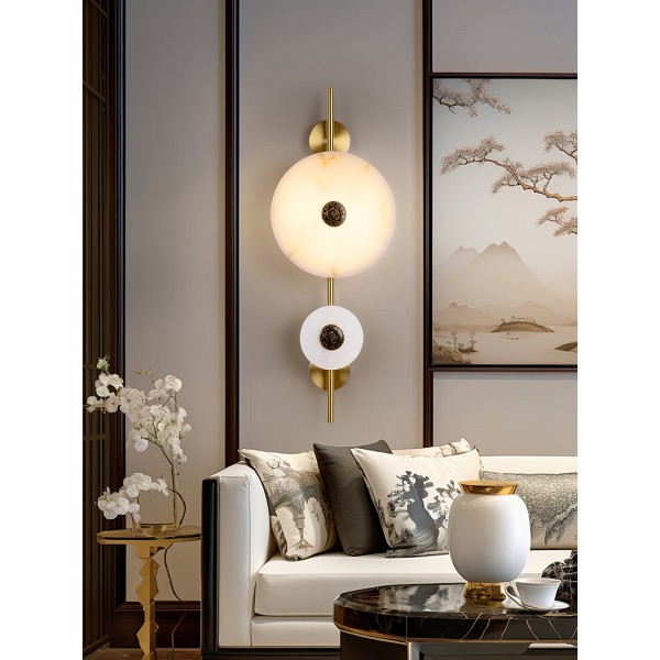 Light Luxury Disc-Shaped Wall Lamp M95 | Wall Light | SIMIG LIGHTING