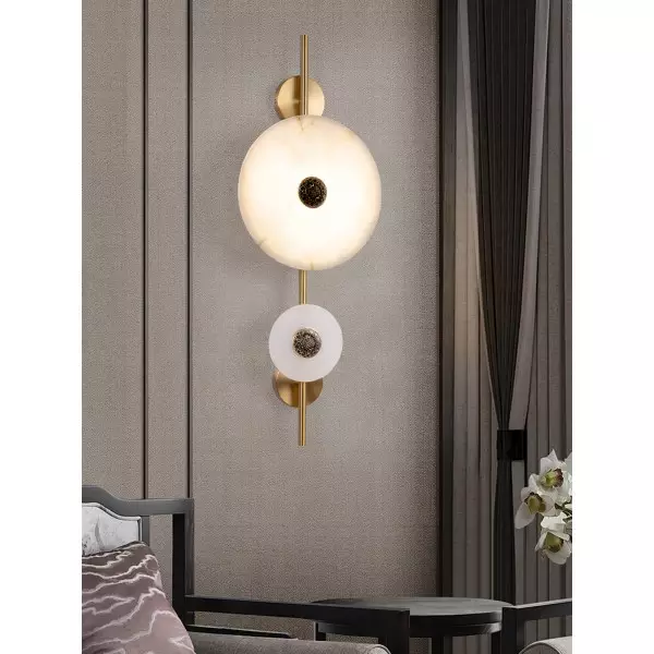 Light Luxury Disc-Shaped Wall Lamp M95 | Wall Light | SIMIG LIGHTING