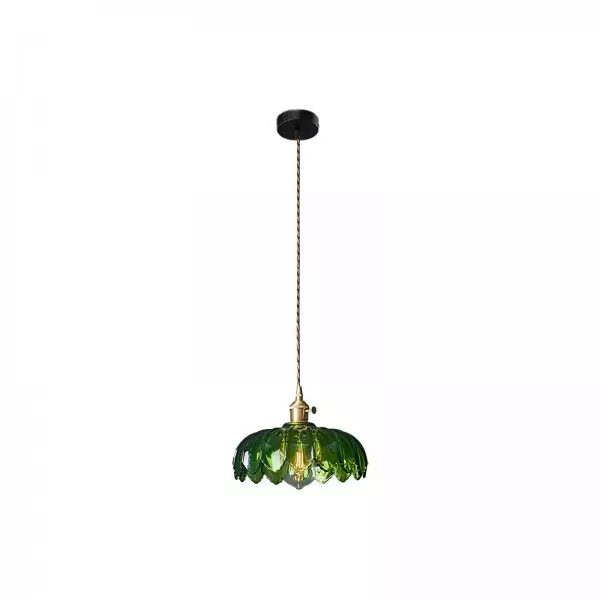 Retro Petal Green Pendant Lamp M58 | Pendant Lamps | SIMIG LIGHTING