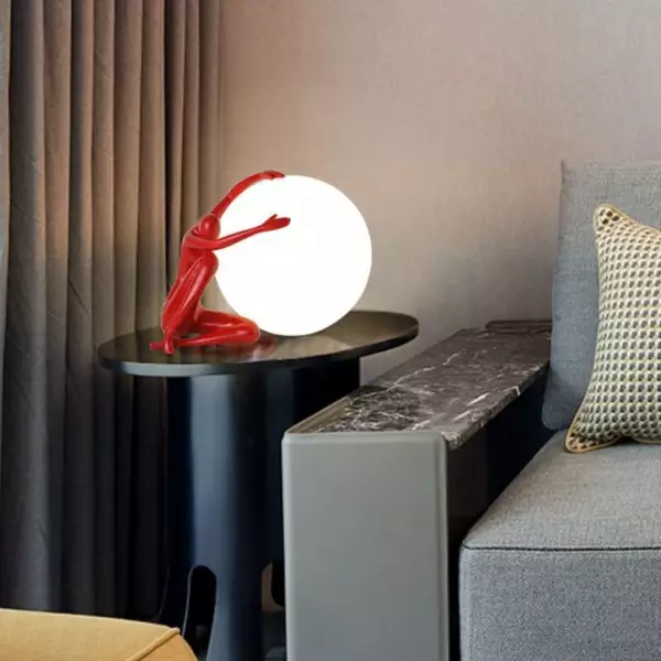 Humanoid Ball Holding Table Lamp M585 | Table Lamps | SIMIG LIGHTING