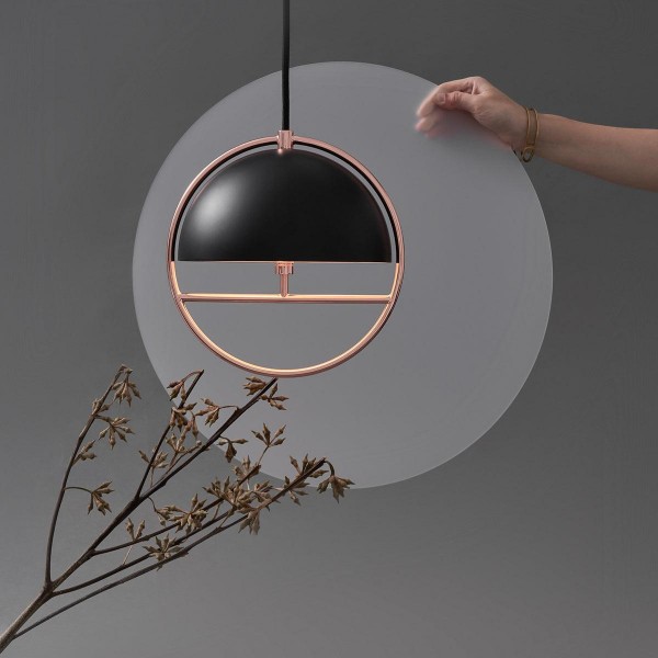 Nordic Hemispherical Ring Metal Pendant Lamp M551 | Pendant Lamps ...
