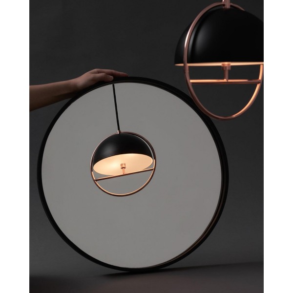 Nordic Hemispherical Ring Metal Pendant Lamp M551 | Pendant Lamps ...