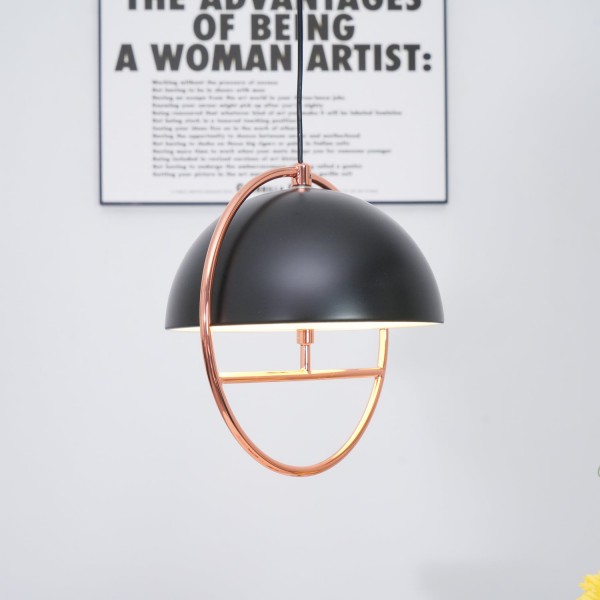 Nordic Hemispherical Ring Metal Pendant Lamp M551 | Pendant Lamps ...