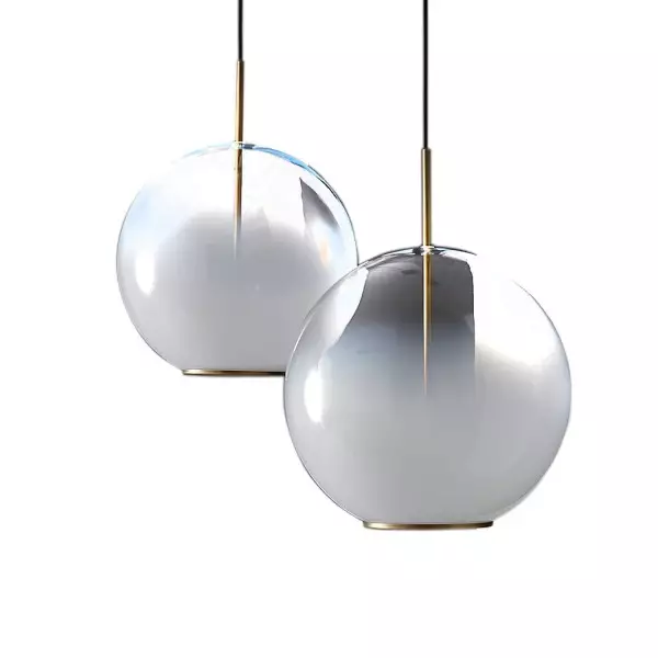 Simple Sphere Drop Gradient Glass Pendant Light M508 | Pendant Lamps ...