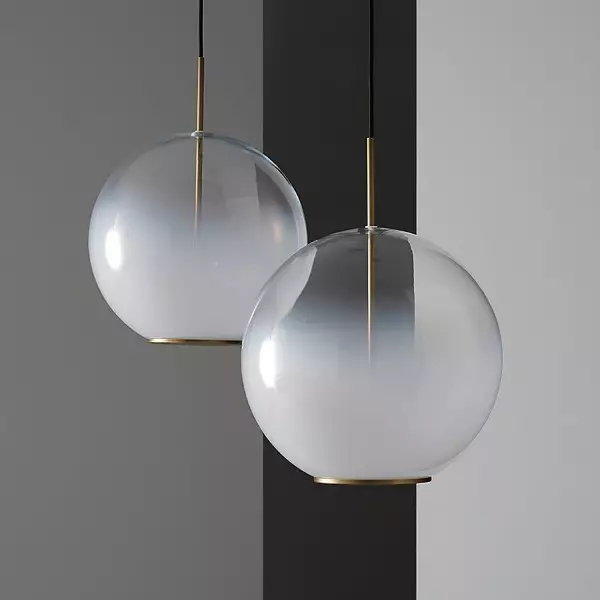 Simple Sphere Drop Gradient Glass Pendant Light M508 | Pendant Lamps ...
