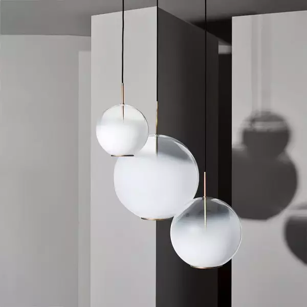 Simple Sphere Drop Gradient Glass Pendant Light M508 | Pendant Lamps ...