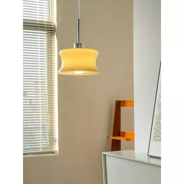 Francuska lampa wisząca ze szkła vintage M496 | Lampy wiszące | SIMIG ...