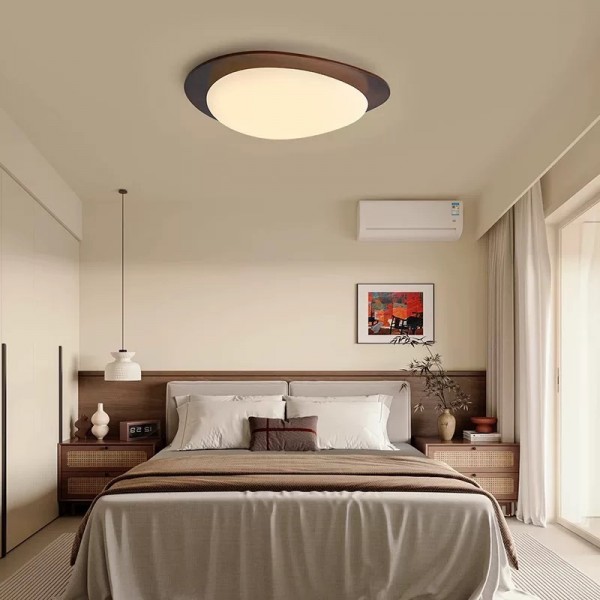 Pebble Walnut Ceiling Light M440 | Ceiling Lamps | SIMIG LIGHTING