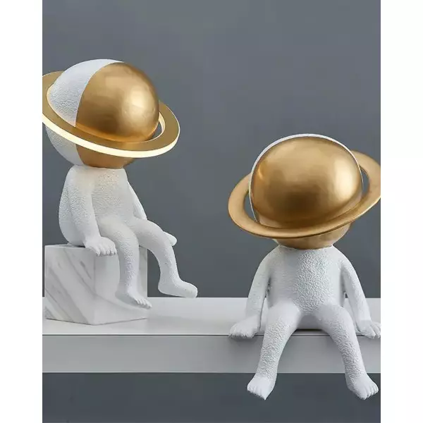 Modern Space Astronaut Resin Table Lamp M407 | Table Lamps | SIMIG LIGHTING