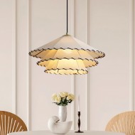 Vinatge Lotus Leaf Fabric Pendant Light M343 | Pendant Lamps | SIMIG LIGHTING