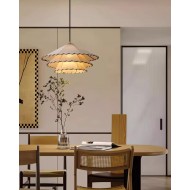 Vinatge Lotus Leaf Fabric Pendant Light M343 | Pendant Lamps | SIMIG LIGHTING