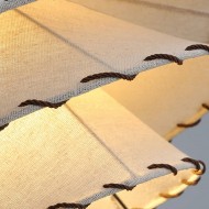 Vinatge Lotus Leaf Fabric Pendant Light M343 | Pendant Lamps | SIMIG LIGHTING