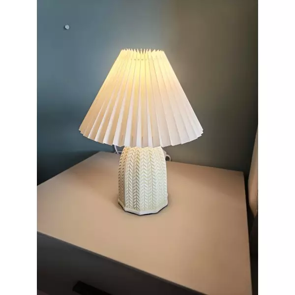 Lampe de table plissée vintage M307 | Lampy stołowe | SIMIG LIGHTING