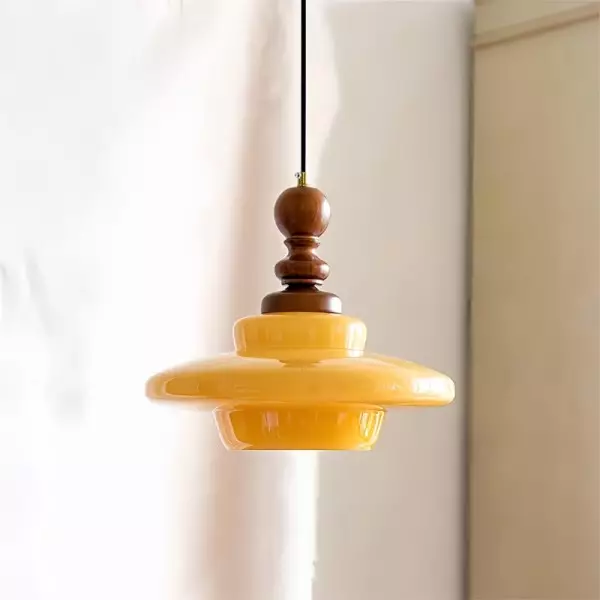 Medieval Cream Glass Pendant Lamp M274 | Pendant Lamps | SIMIG LIGHTING