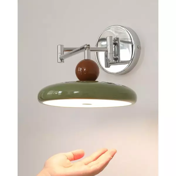 Lampa ścienna nocna z ruchomym ramieniem M244 | Kinkiety | SIMIG LIGHTING