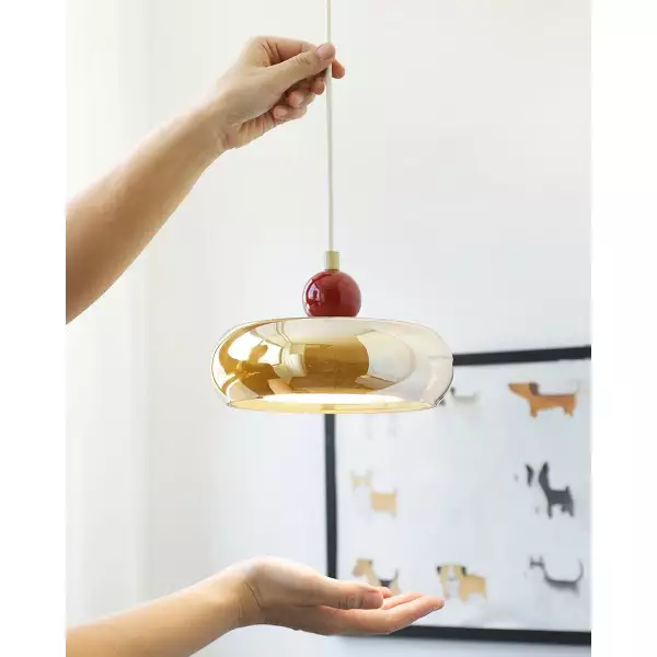 Cherry Shape Glass Pendant Lamp M206 | Pendant Lamps | SIMIG LIGHTING