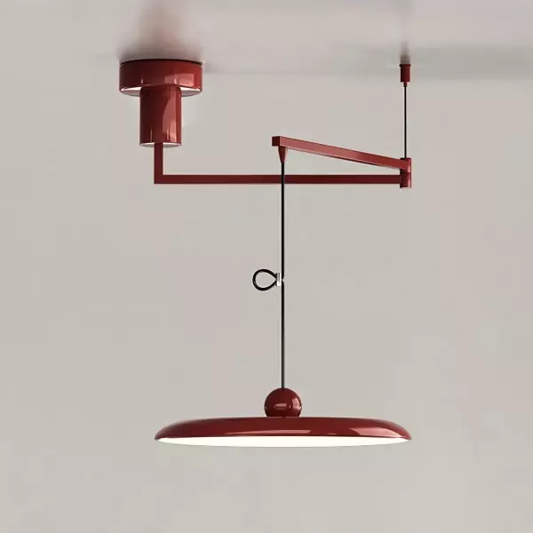 Simple Modern Adjustable Swing Arm Disc Pendant Lamp M110 | Pendant ...