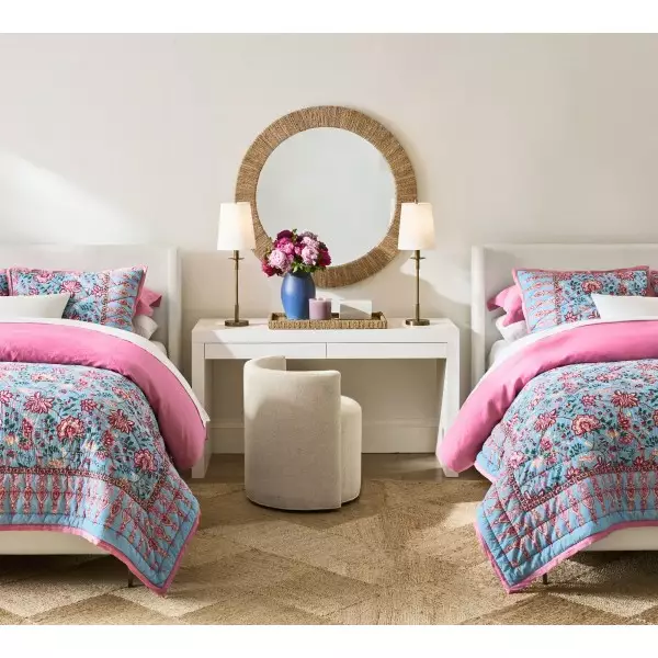 Rowan Modern Iron Table Lamp - Industrial Farmhouse Linen Bedside Reading Light T124 | Table ...